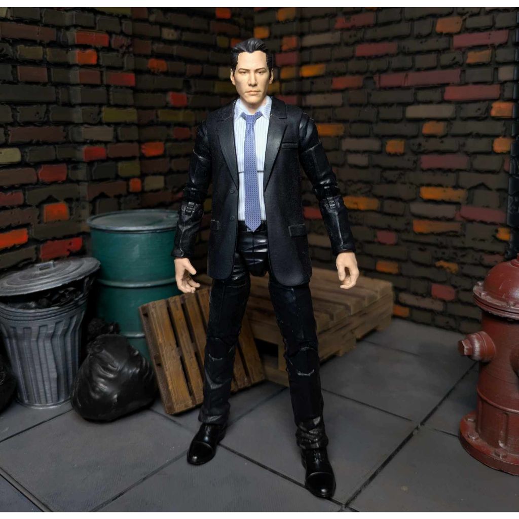 Keanu Reeves Neo head sculpt for Marvel Legends 1:12 (Please read the ...