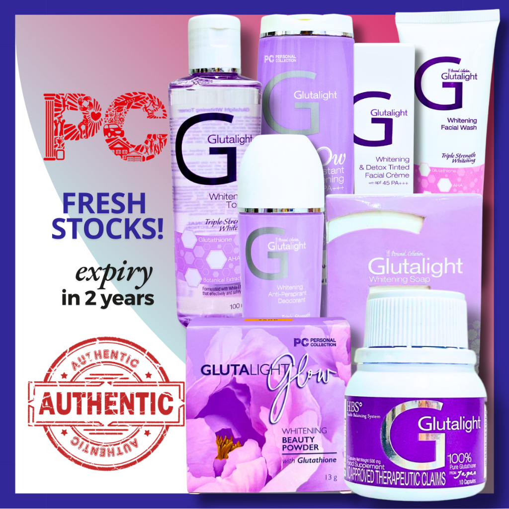 Glutalight Glow Whitening Beauty Powder With Glutathione Almond 13g by ...