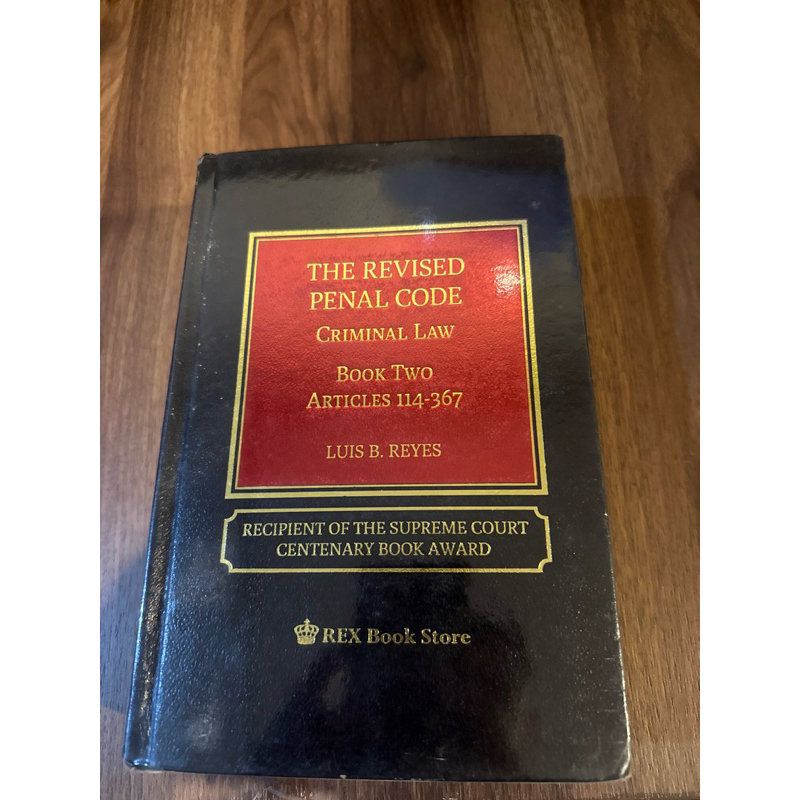 Revised Penal Code by Luis Reyes | Shopee Malaysia