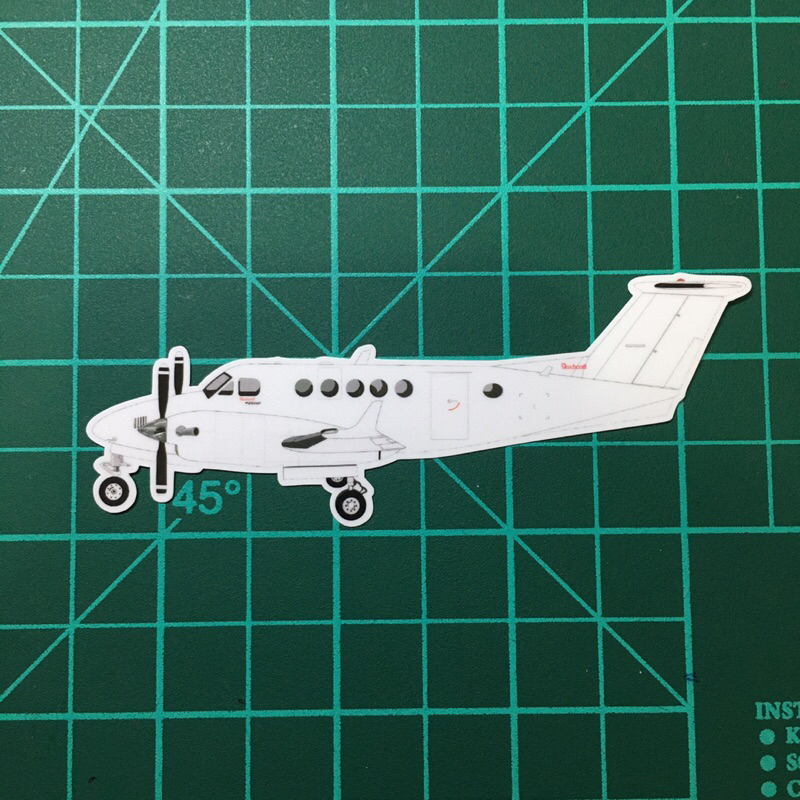Beechcraft King Air B200 sticker | Shopee Malaysia