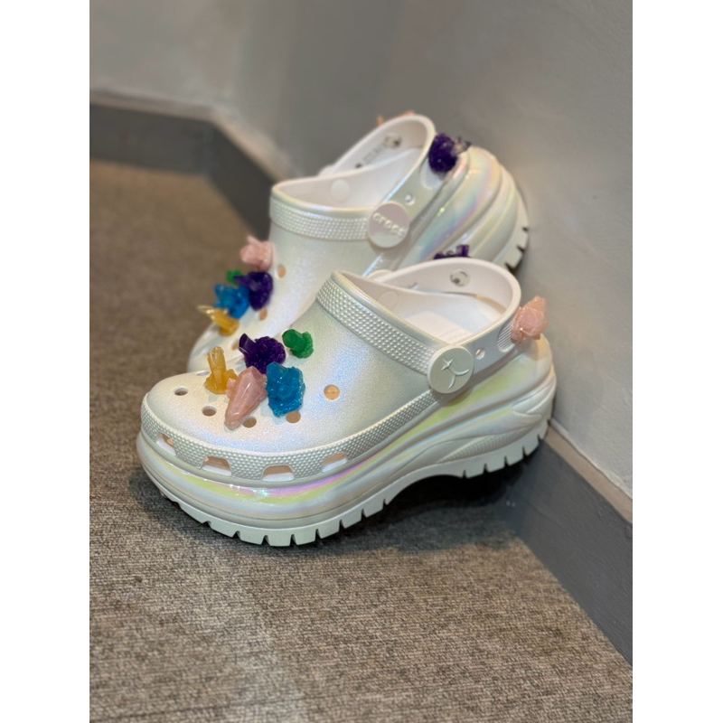 Crocs Limited Edition Lil Nas Mega Clog jibitz included | Shopee Malaysia