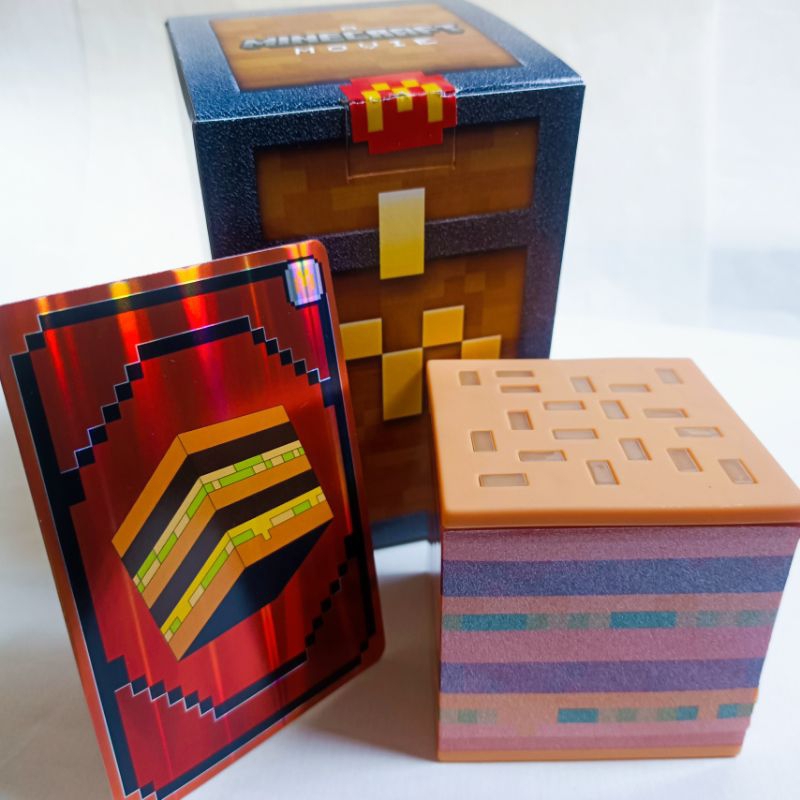 Mcdonald's Minecraft Movie Meal / UNUSED CODE! / adult Happy Meal toy ...