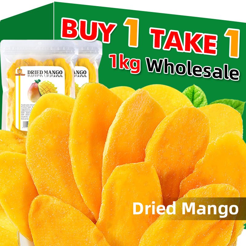 Dried Mango 1KG Premium Pure Mango spicy dried mango Snacks Sweet Dried ...