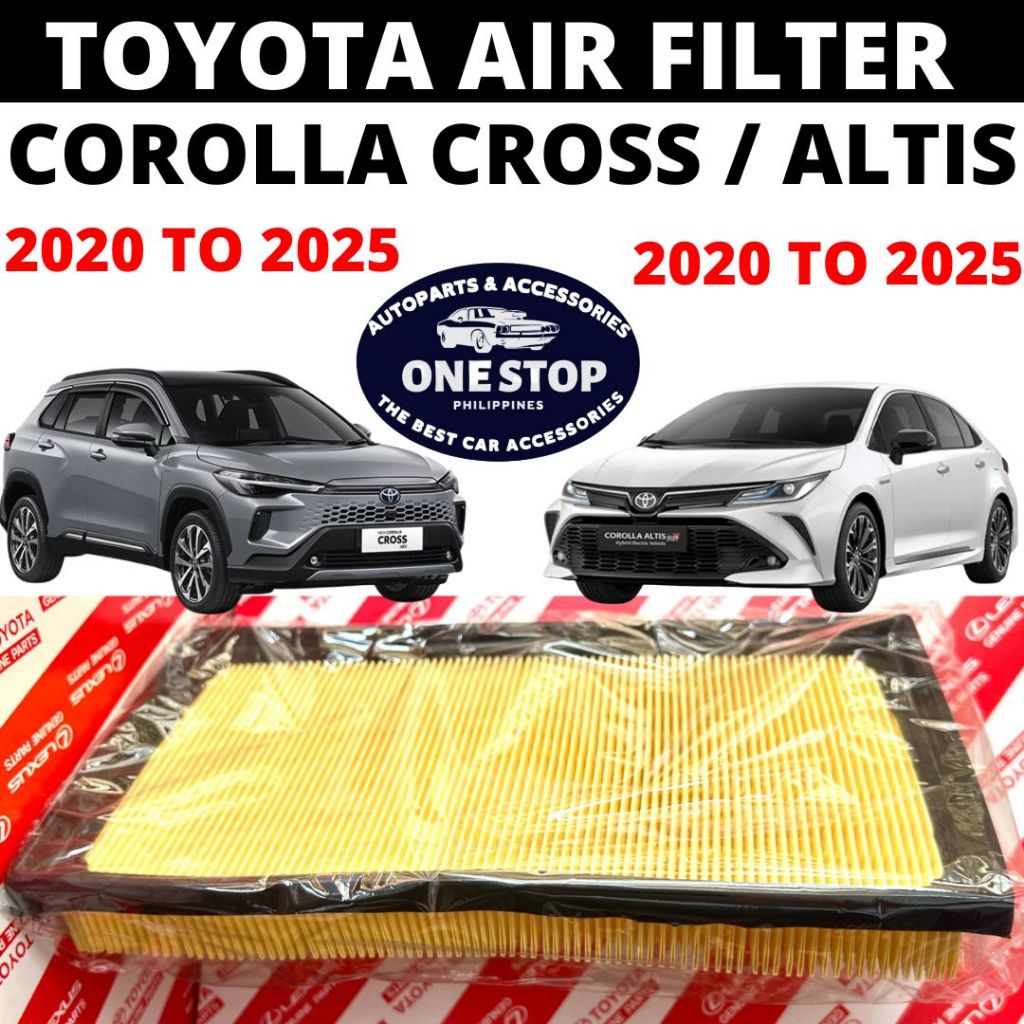 TOYOTA AIR FILTER FOR TOYOTA COROLLA CROSS / TOYOTA ALTIS 2020 TO 2025 ...