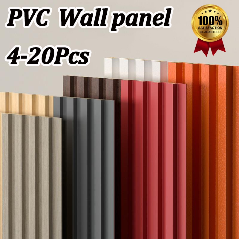 20PCS PVC Grille wall panel wall Design waterproof Formaldehyde-free ...
