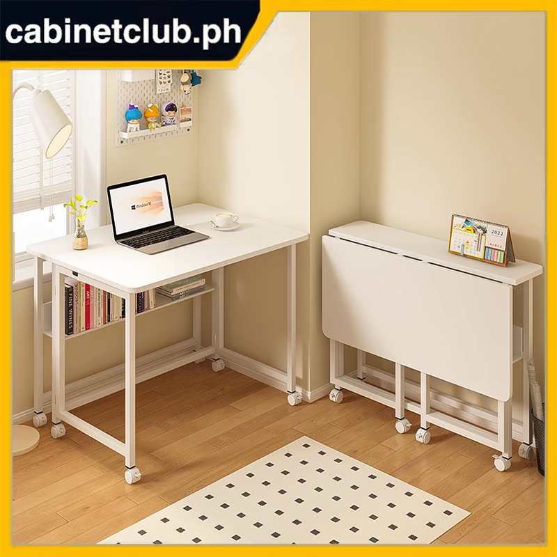 Foldable Movable Computer Table Portable Simple Small Desk Study Table ...