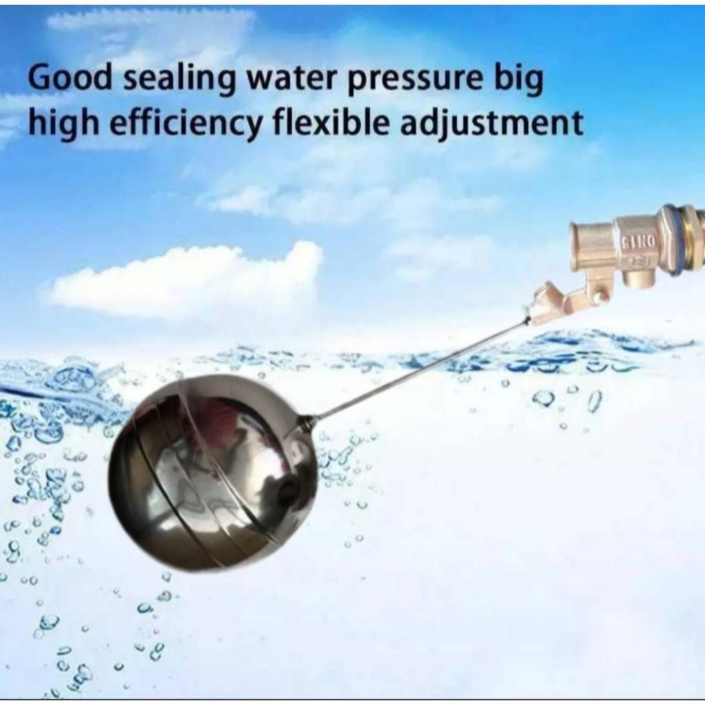 STAINLESS FLOAT VALVE float valve for water tank 1/2,3/4 size available ...