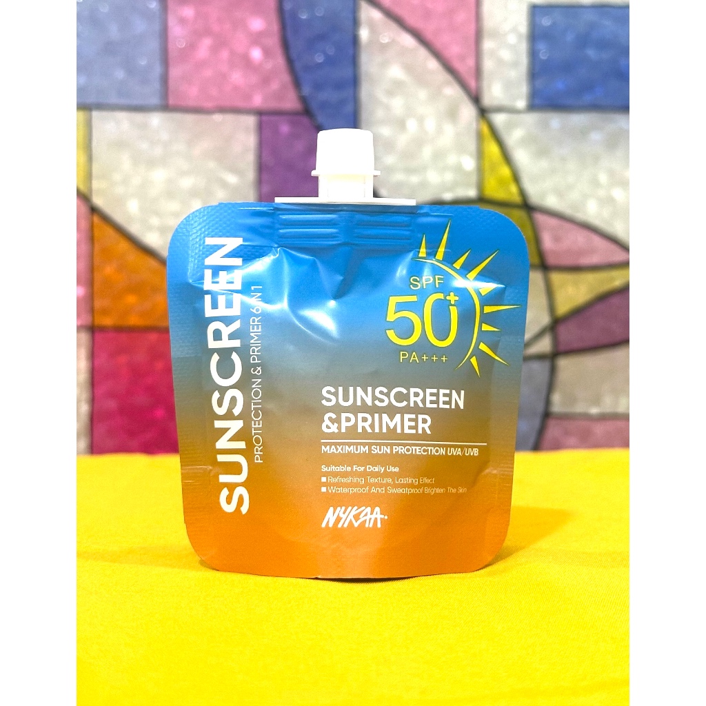 NYKAA Sunscreen & Primer SPF 50 PA +++(30ml) | Shopee Malaysia