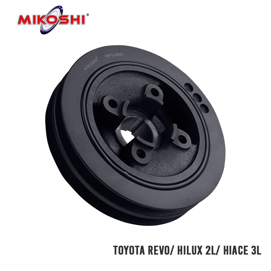 TOYOTA REVO / HILUX 2L / HIACE 3L CRANKSHAFT PULLEY 13408-54090 MIKOSHI ...