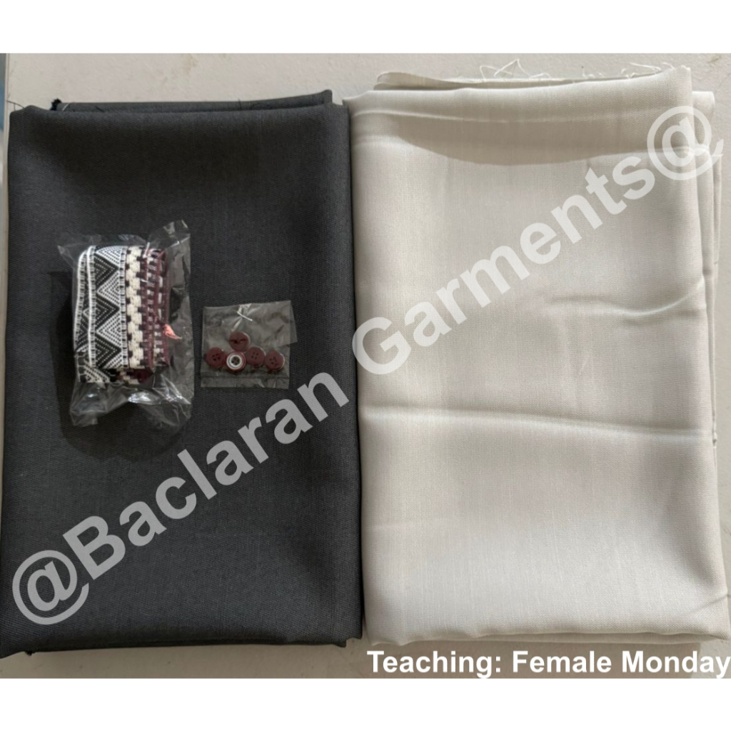 DepEd 2025-2026 Teacher Uniforms_FABRIC ONLY (FEMALE) | Shopee Malaysia