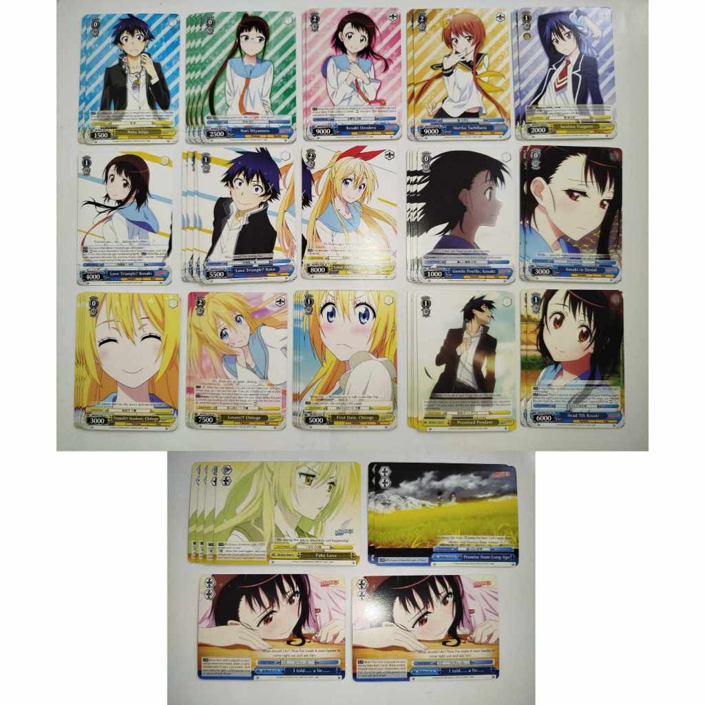 Nisekoi False Love Anime Cards (Official) | Shopee Malaysia