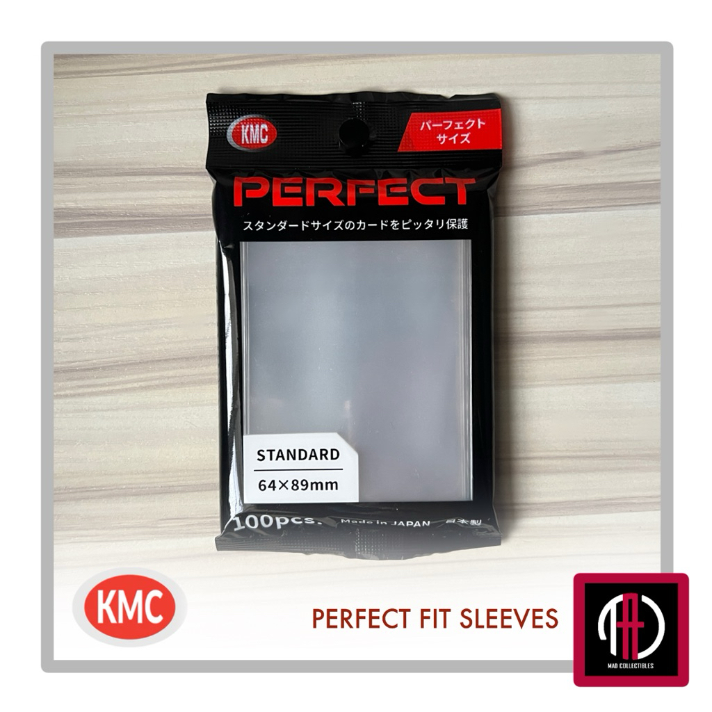 KMC Perfect Fit Card Barrier Sleeves (2025 Design) 100-piece Pack for ...