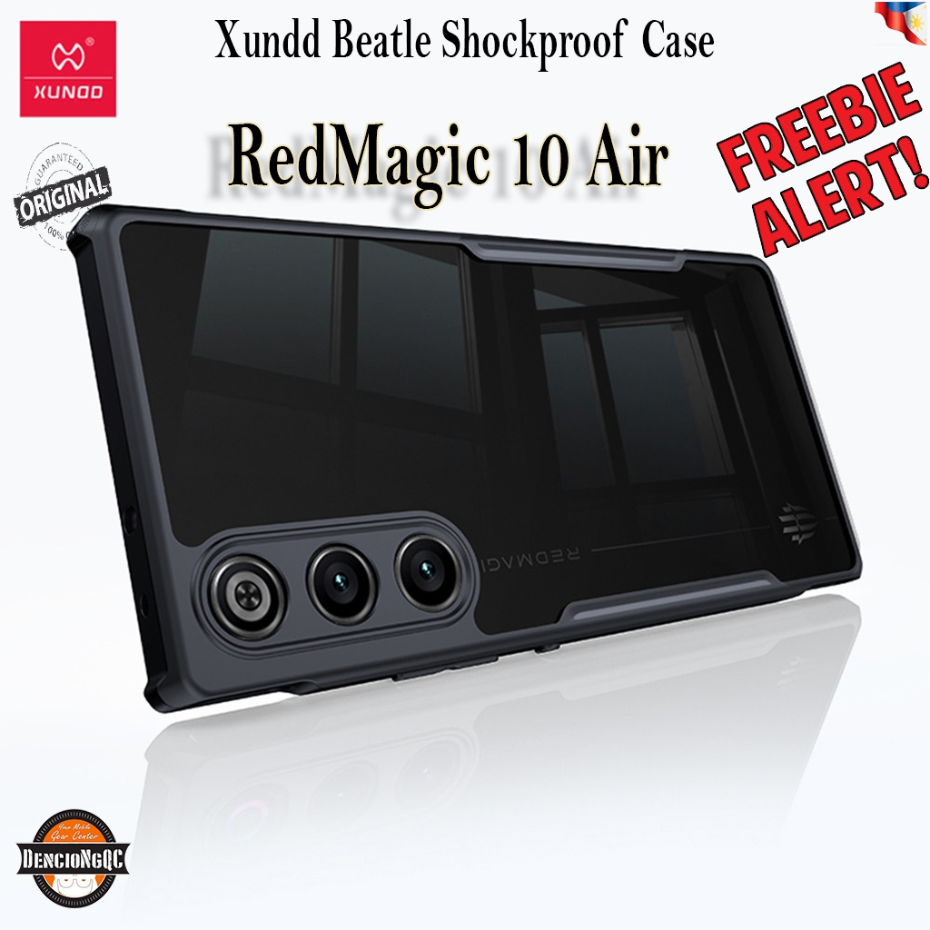 RedMagic 10 AIR XUNDD Beatle Shockproof Case + FREEBIE | Shopee Malaysia