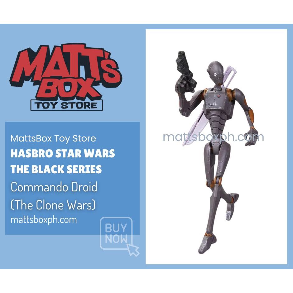 [0525] Hasbro Star Wars Black Series Commando Droid (The Clone Wars ...