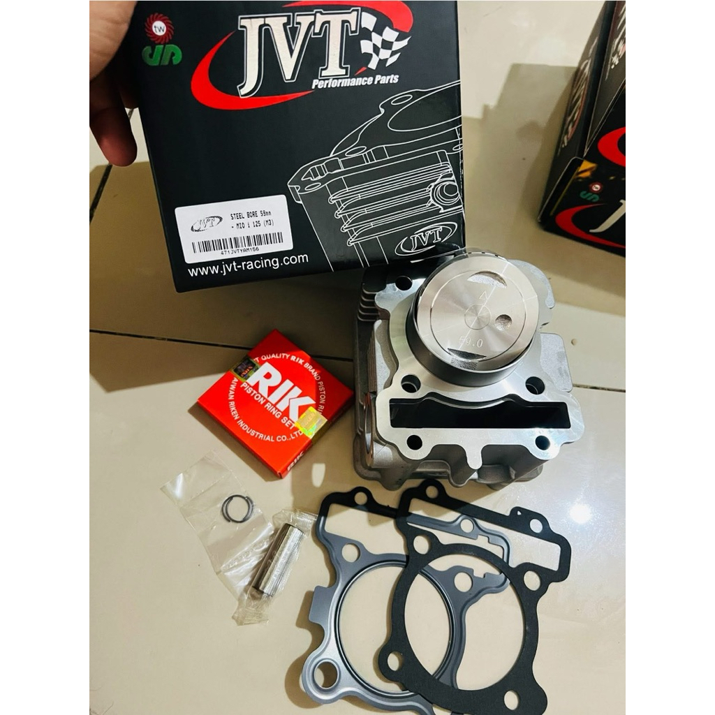 JVT CYLINDER BLOCK MIO i 125 / M3 59mm (steel bore) | Shopee Malaysia