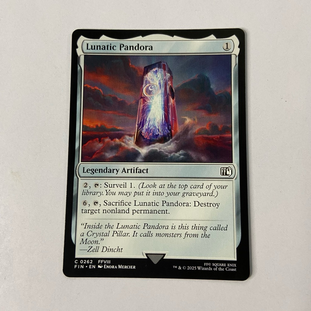 FIN LUNATIC PANDORA WORLD MAP INSTANT RAMEN MONK’S FIST ADVENTURER’S ...