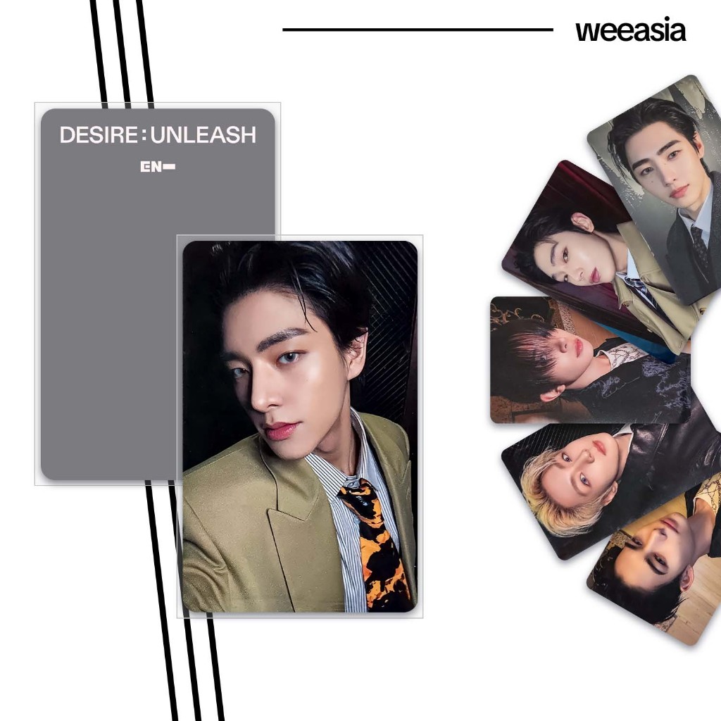 ENHYPEN DESIRE : UNLEASH OLIVE YOUNG LUCKY DRAW ALBUM LOMO CARDS PHOTOCARDS with FREEBIES ...