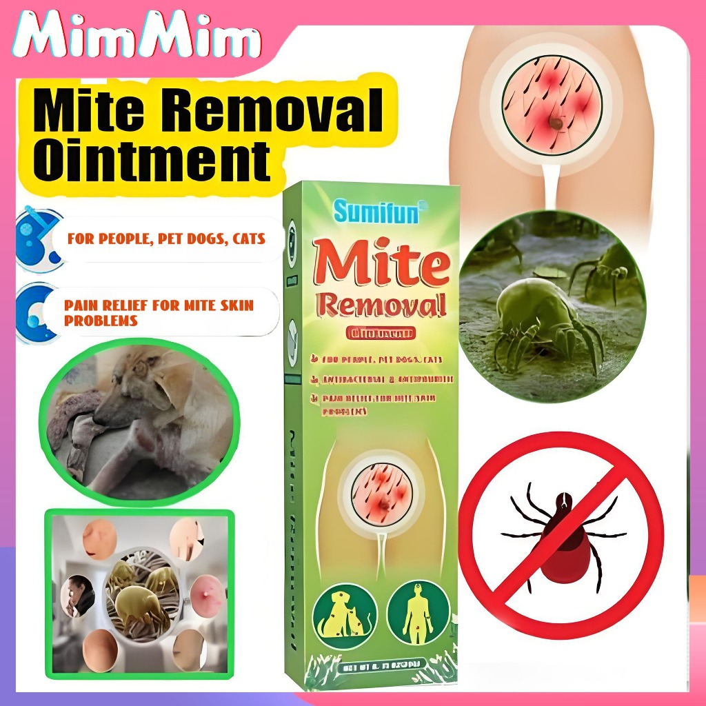 Mite Removal cream Lice Natural Anti Mites Remove For People Pets Anti ...