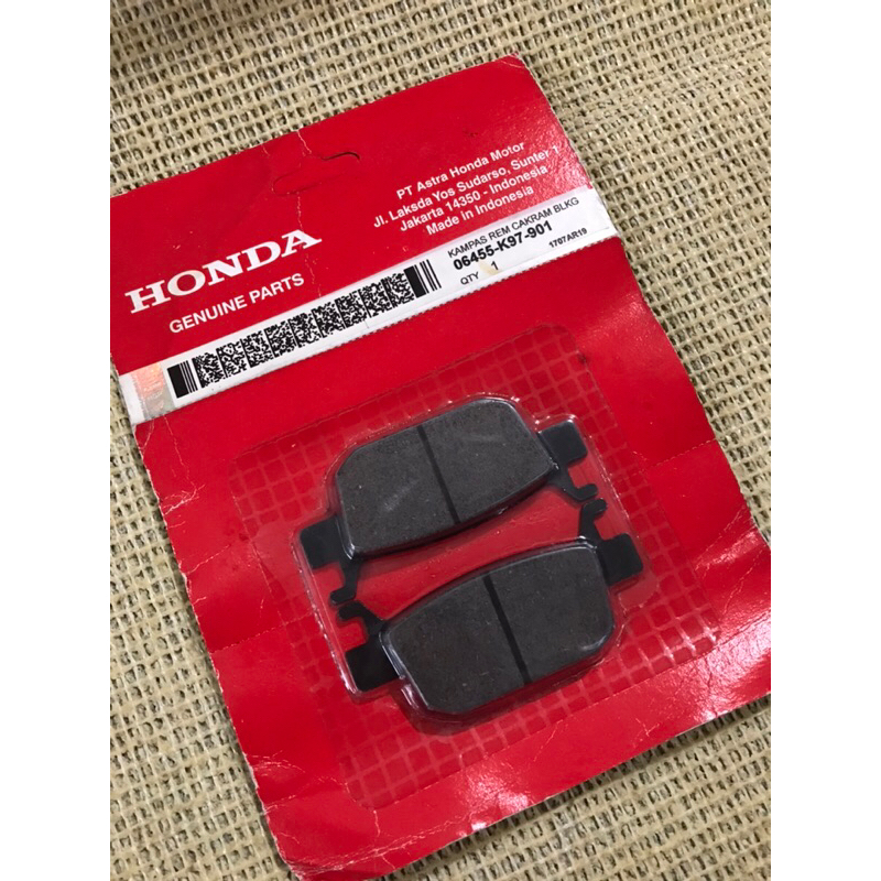 BRAKE PAD REAR HONDA PCX160,ADV150 ABS TYPE | Shopee Malaysia