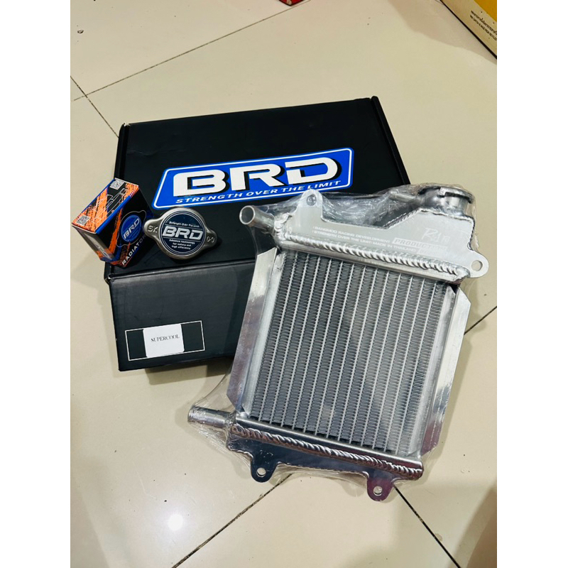 BRD radiator assy super cool with cap nmax / aerox v2 | Shopee Malaysia