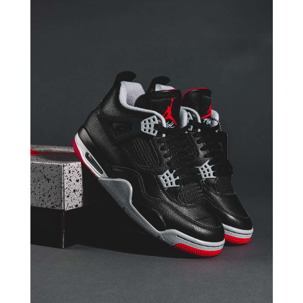 Jordan 4 Retro Bred Reimagined LEGIT BRANDNEW AUTHENTIC | Shopee Malaysia