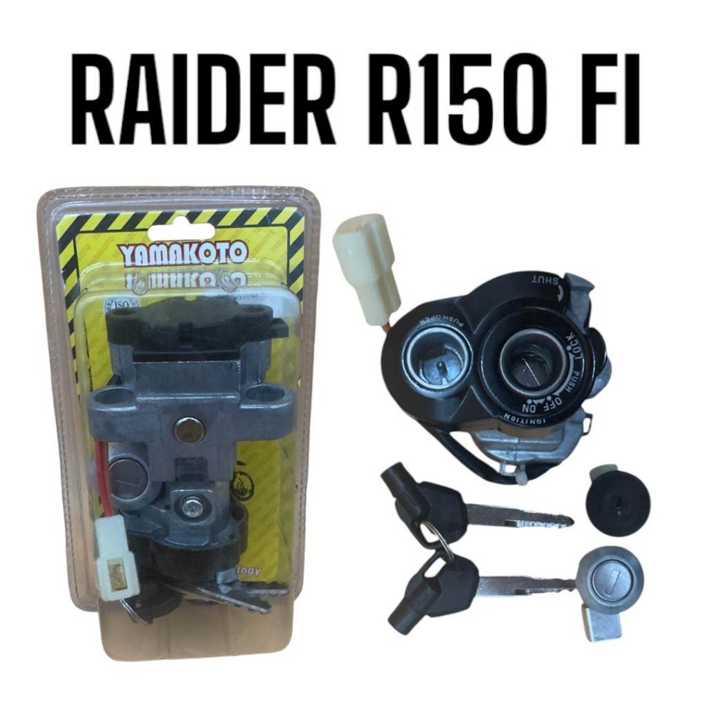 SUZUKI RAIDER-150/110-R150 Fi Ignition Switch key set assembly ...
