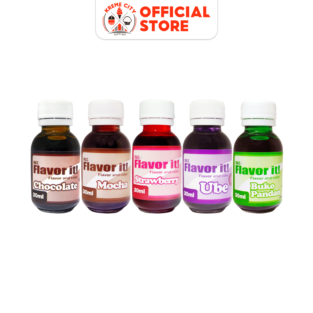 ACC Flavor-It Food Coloring and Flavoring | Shopee Malaysia