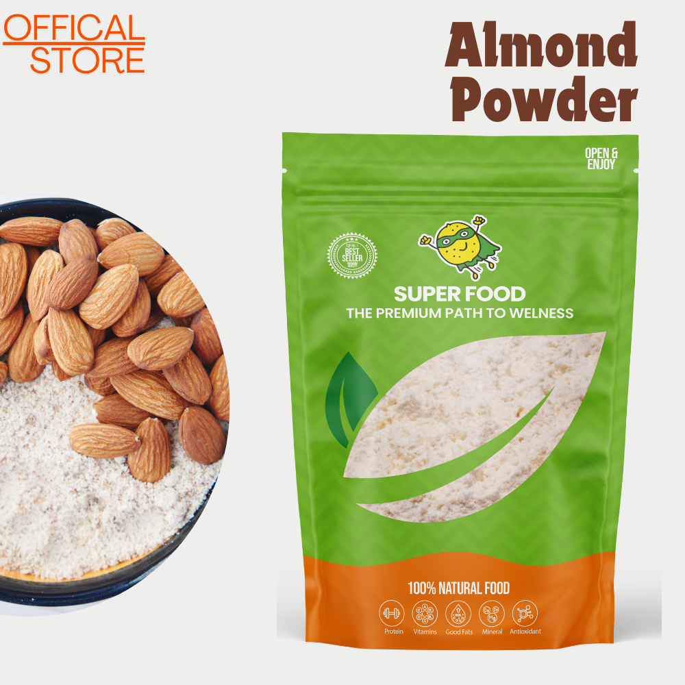 Superfood Almond Milk Powder - Creamy, Nutrient-Rich Dairy Alternative ...