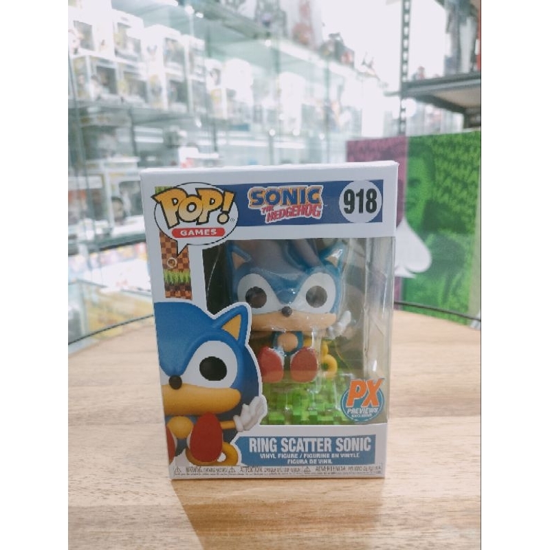FunkoPop! SONIC Ring Scatter Sonic (PXE)918 | Shopee Malaysia