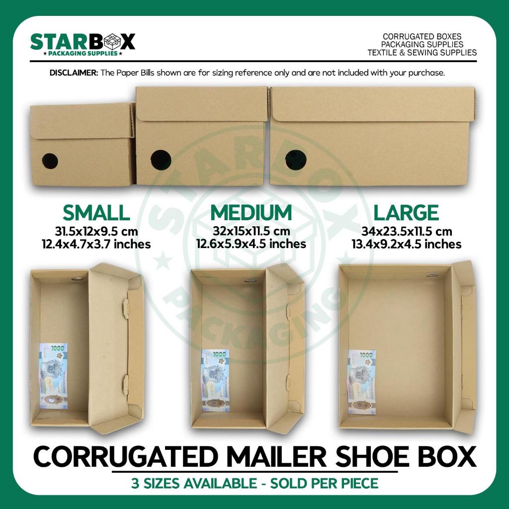 Starbox Shoe Box Corrugated Mailer Type Gift Box For Shoes High Quality ...