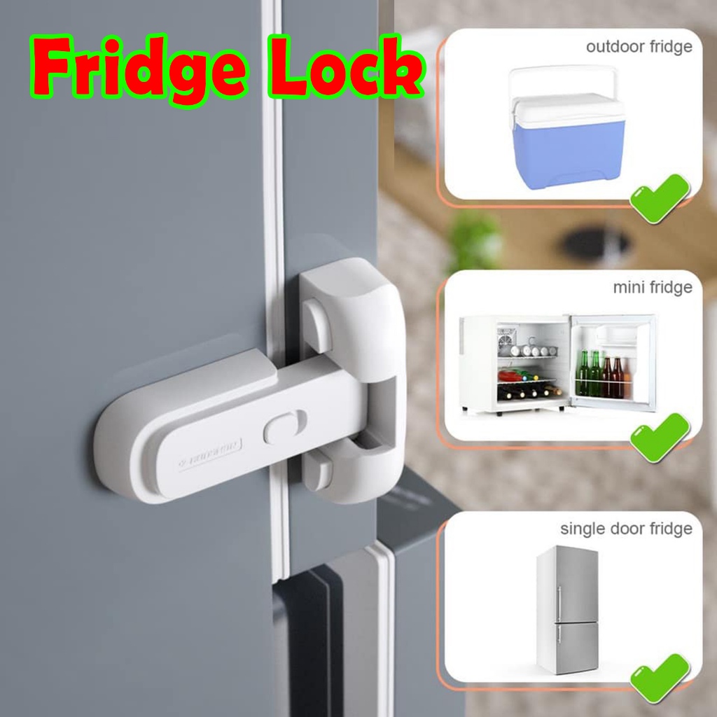Baby Protection Fridge Lock Single-Door Refrigerator Stopper for Kids ...