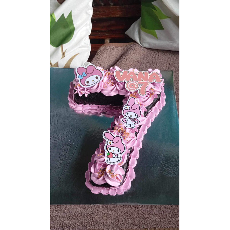 melody number cake topper/cake topper | Shopee Malaysia