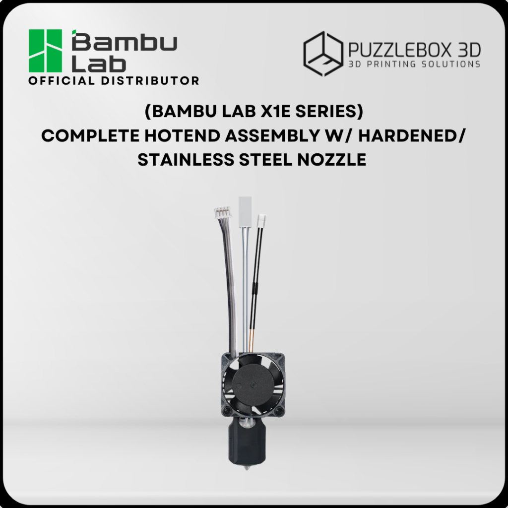 Bambu Lab X1E Exclusive: 0.2mm 0.4mm 0.6mm 0.8mm Complete hotend assembly. | Shopee Malaysia