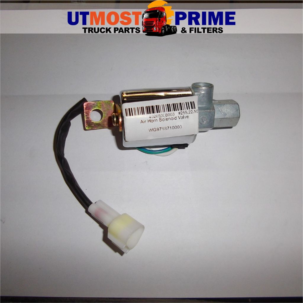 UTMOST PRIME WG9718710003 AIR HORN SOLENOID VALVE Howo | Shopee Malaysia
