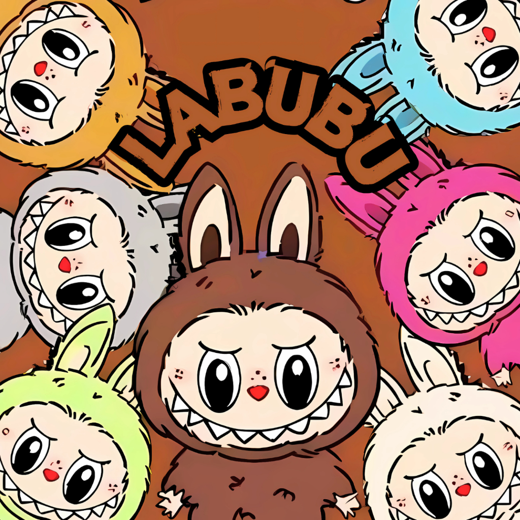 LABUBU PIN BADGE | LABUBU REF MAGNET | MACARON COLORS | Shopee Malaysia