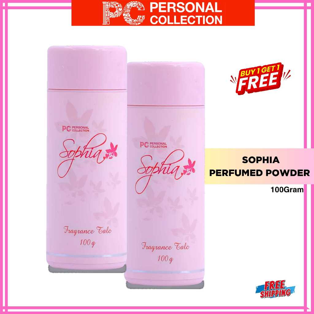 Personal Collection Sophia Fragrance Talc Powder 100Gram | Shopee Malaysia