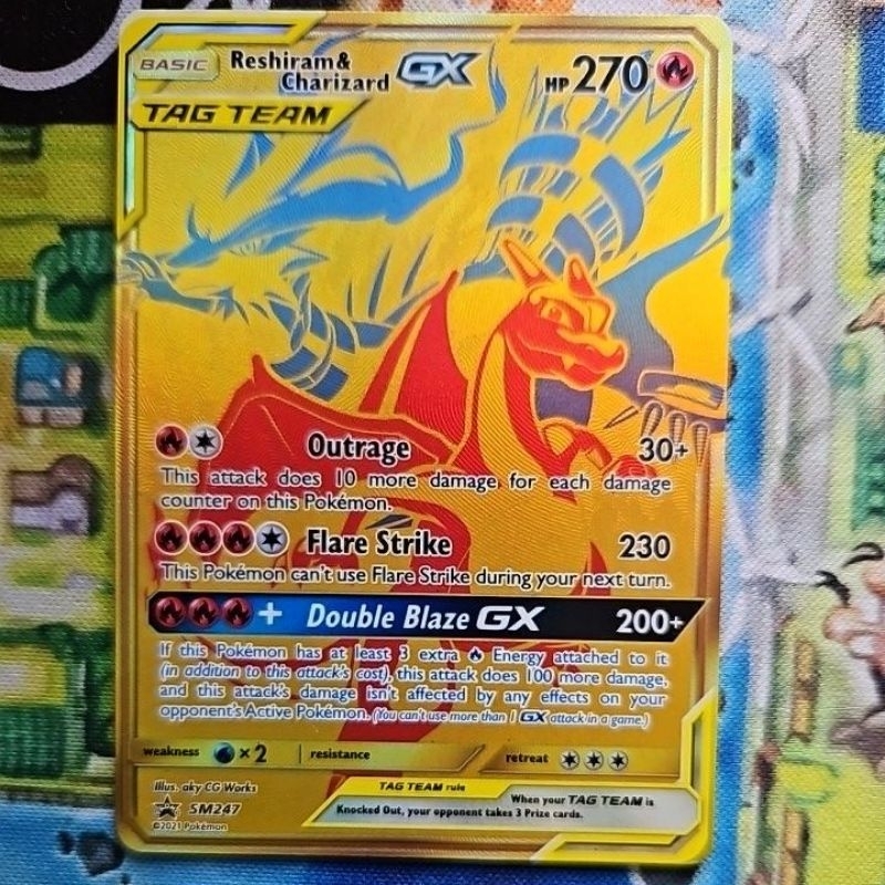 Juniper Reshiram & Charizard GX Pokemon Card Cards Holo | Shopee Malaysia