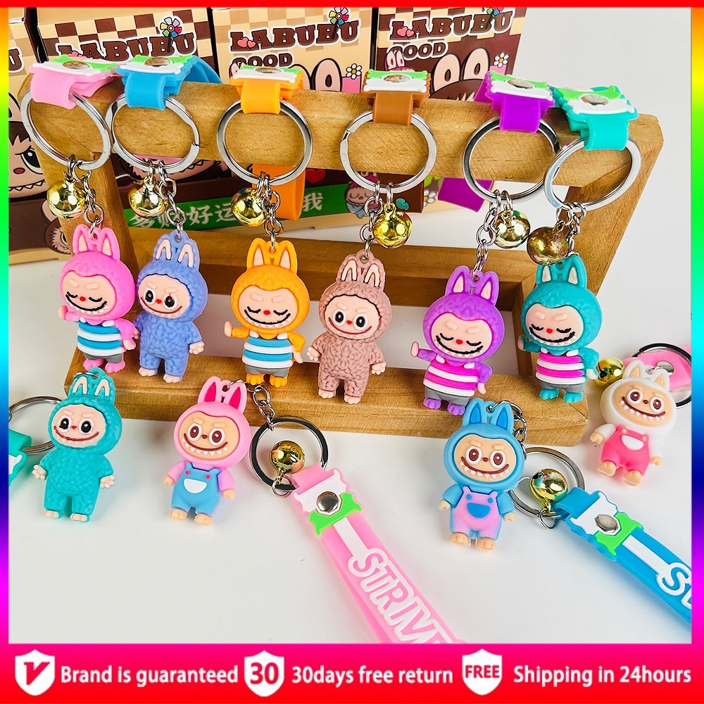 Labubu Keychain Blind Box Labubu Doll Vinyl Face Series Toys Gift super ...