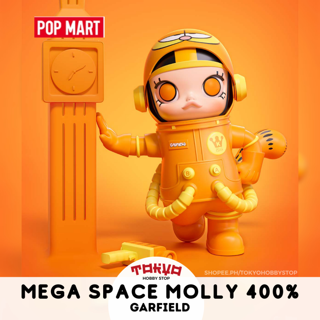 MEGA SPACE MOLLY 400% Garfield Figure | Shopee Malaysia