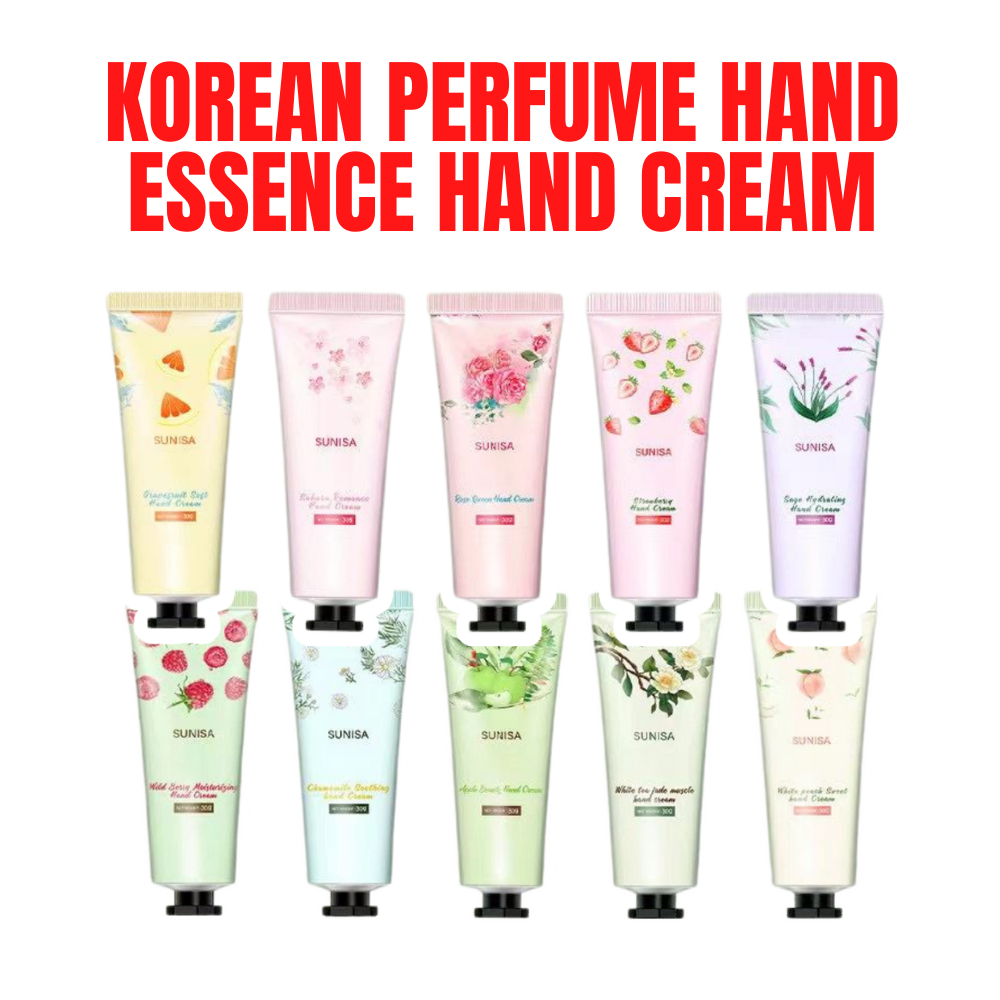 Assorted Sunisa Korean Perfumes Hand Essence Hand Cream Moisturizing ...