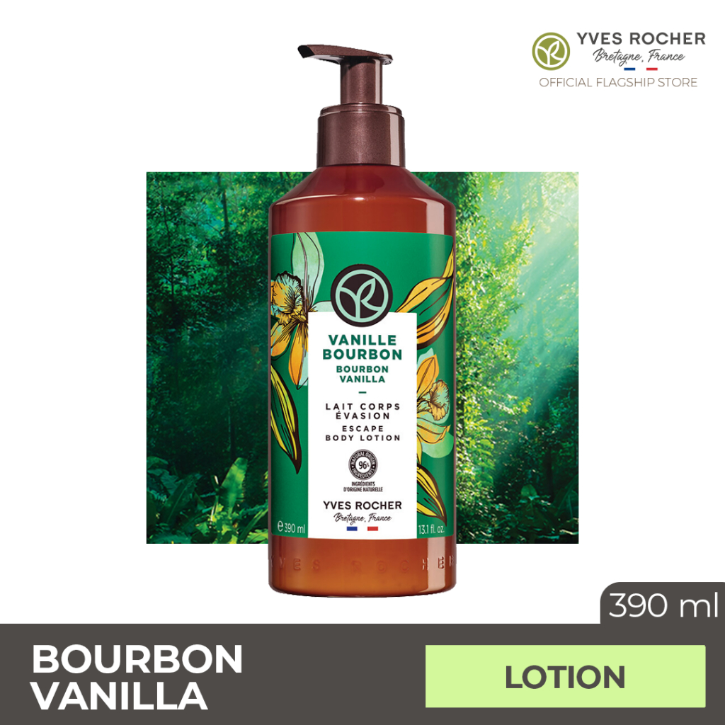 Bourbon Vanilla Sensual Body Lotion 390ml by YVES ROCHER for Soft and ...