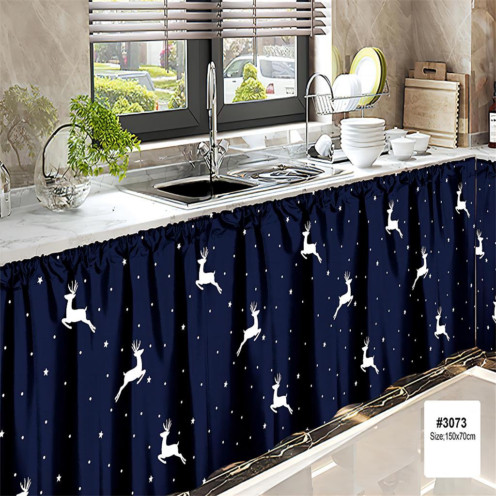 Lababo kitchen curtain short curtain Lababo Curtain Kitchen Sink ...
