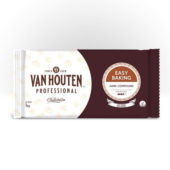 Van Houten Easy Bake Chocolate Bar – White, Dark, or Milk (1kg) | Shopee Malaysia