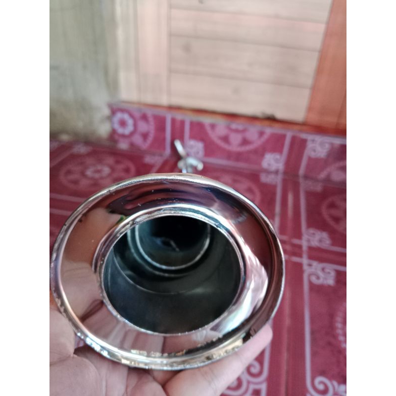 Power Pipe Stainless for Wave 100 -63mm | Shopee Malaysia