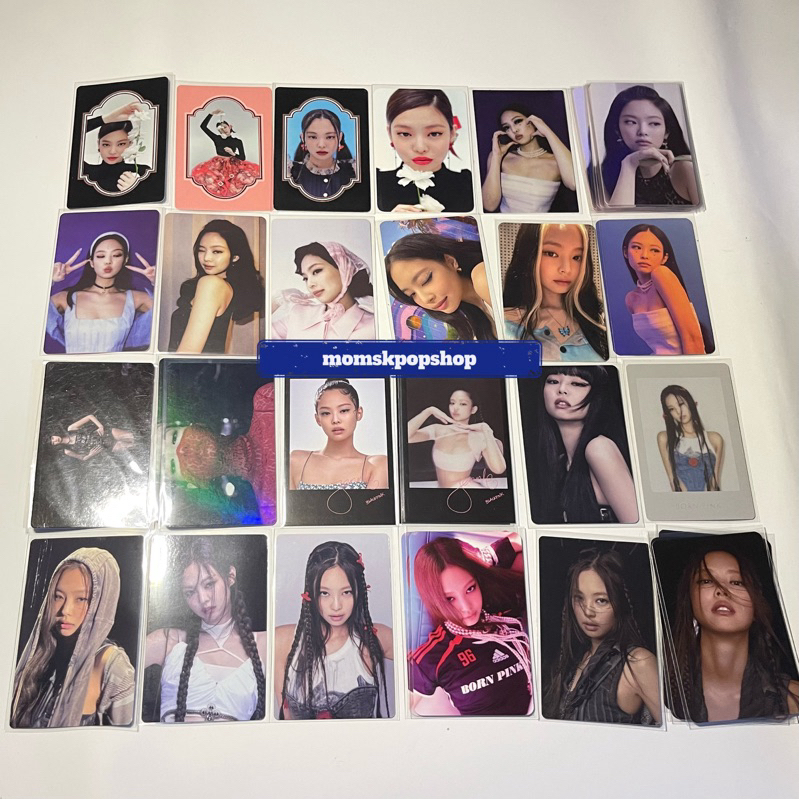BLACKPINK JENNIE PC POB PHOTOCARD THE ALBUM BORN PINK WELCOMING COLLECTION YGSELECT KTOWN ...