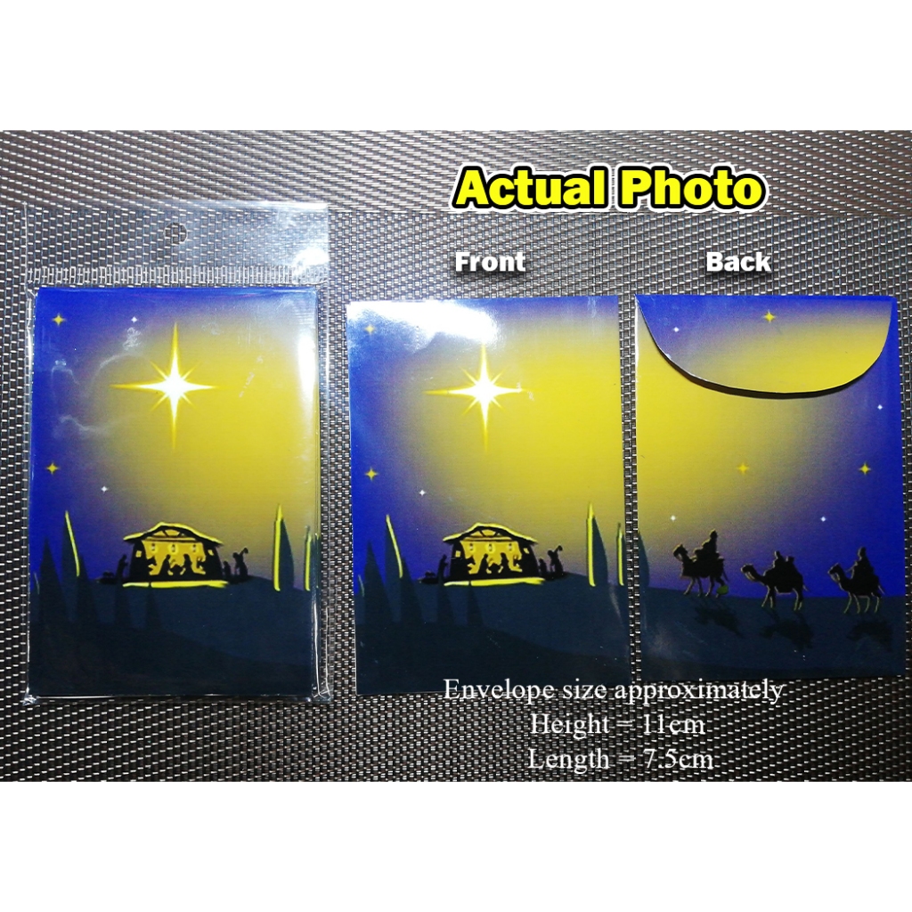 Christmas Angpao Money Envelope "Handmade Crafts" | Shopee Malaysia
