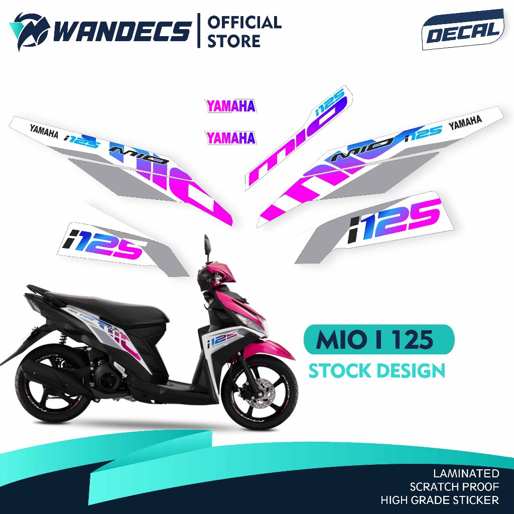 FREE winker Mio i 125 Decals , Decal Sticker for mio i 125 Design ...