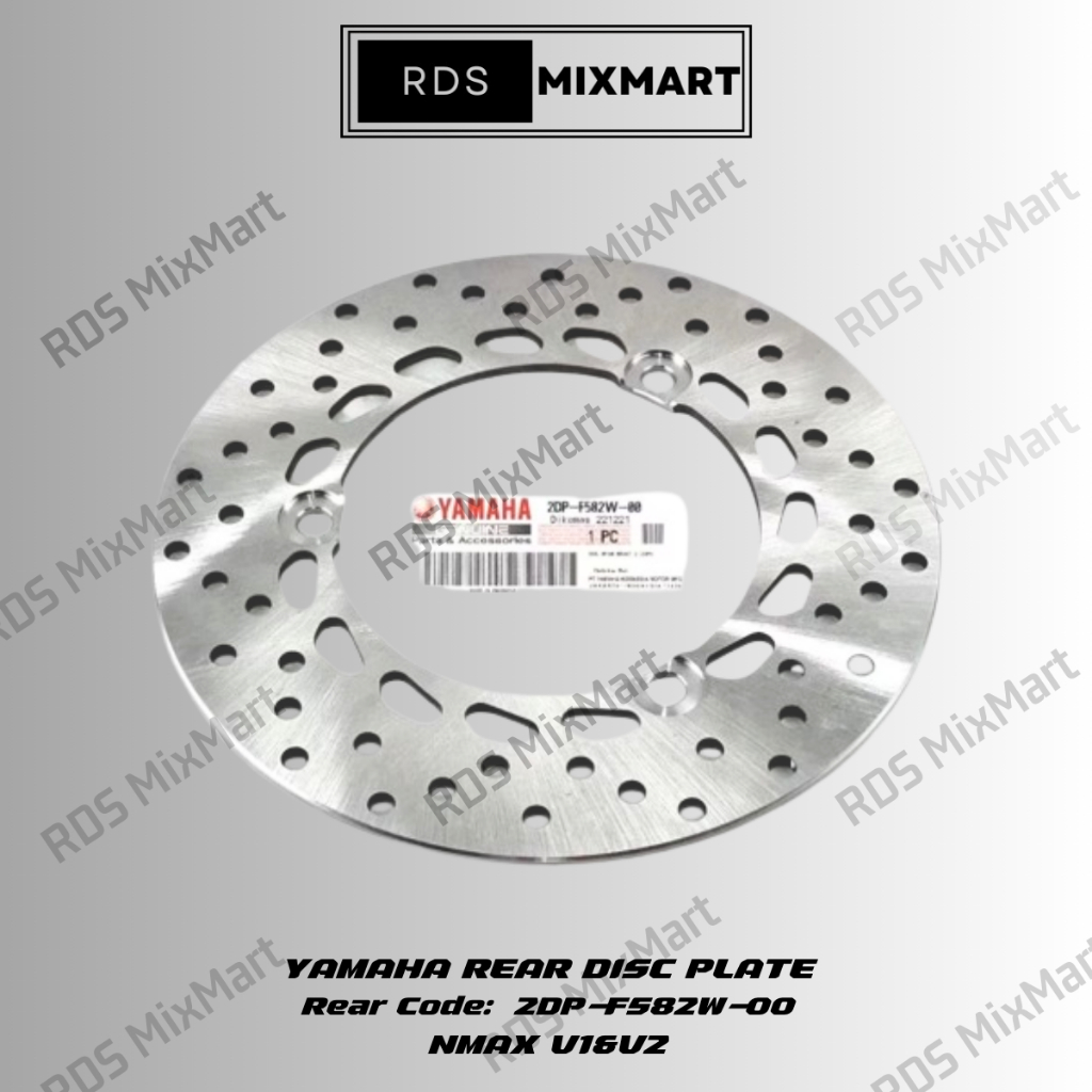 YAMAHA REAR DISC [ 2DP-F582W-00 ] for NMAX V1 V2 and AEROX V1 V2 ...