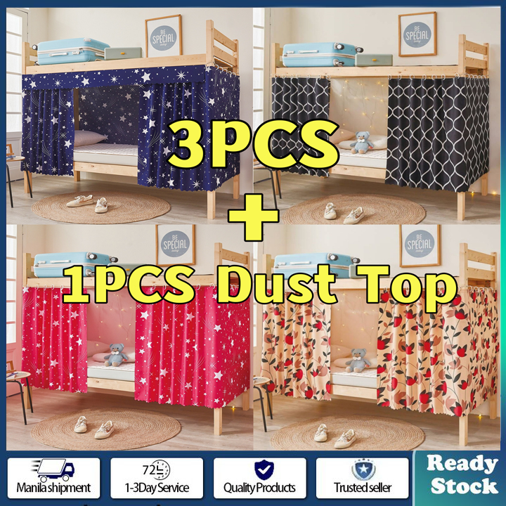 student tent blackout cover bunk bed curtain dormitory mosquito ...