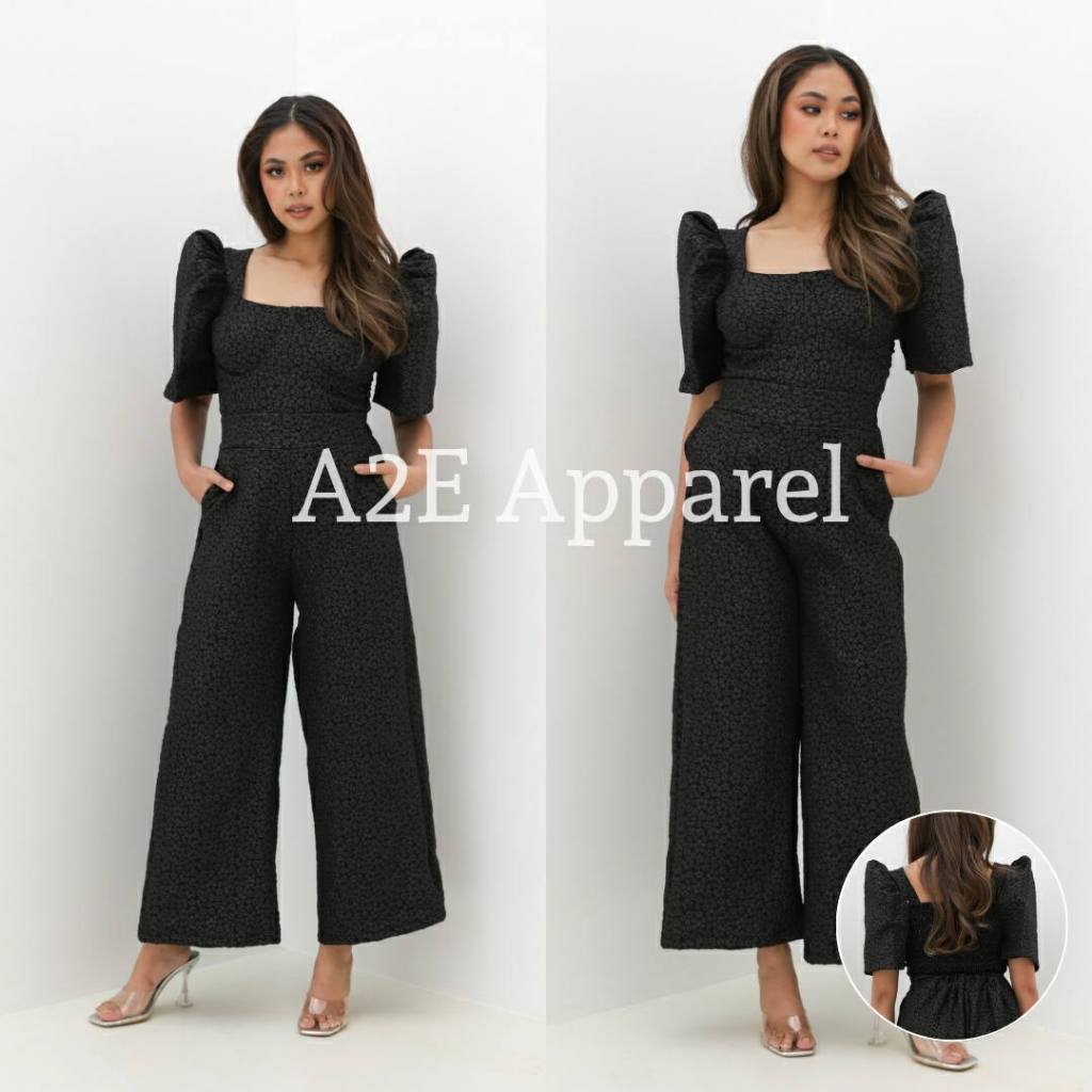 A2E | Nora Terno | Modern Filipiniana Padded Terno Coordinates Top and ...